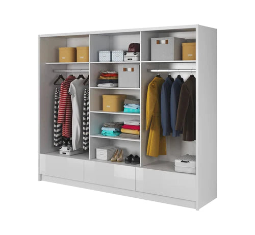 Elegance Sliding Door Wardrobe - Shoppers Trolley
